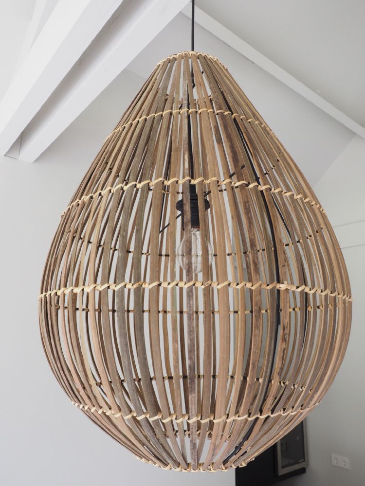 Bamboe hanglamp in druppelvorm - Pick your Favourites
