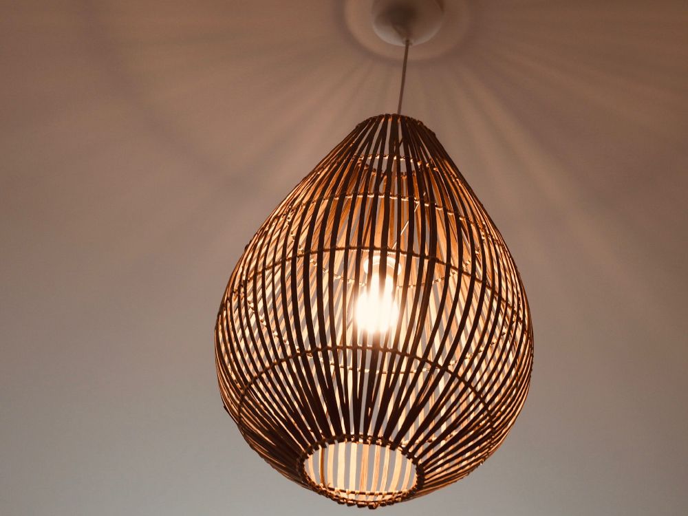 Bamboe hanglamp in druppelvorm - Pick your Favourites