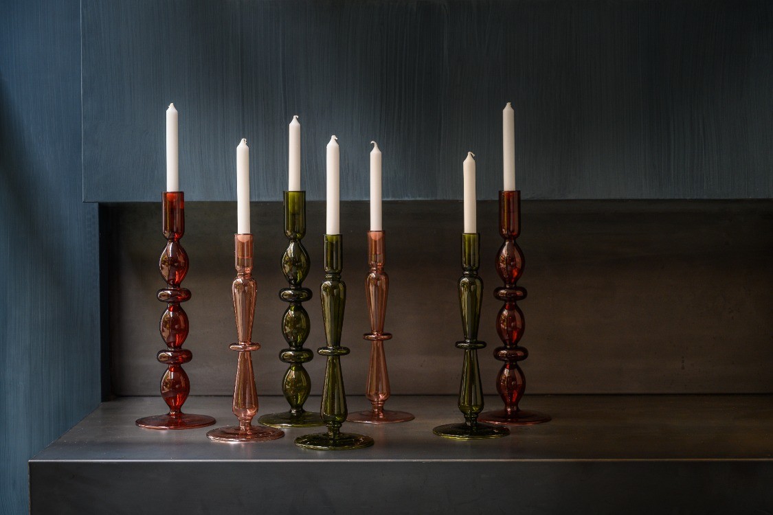 Glazen kandelaar set van Urban Nature Culture- Pick your Favourites